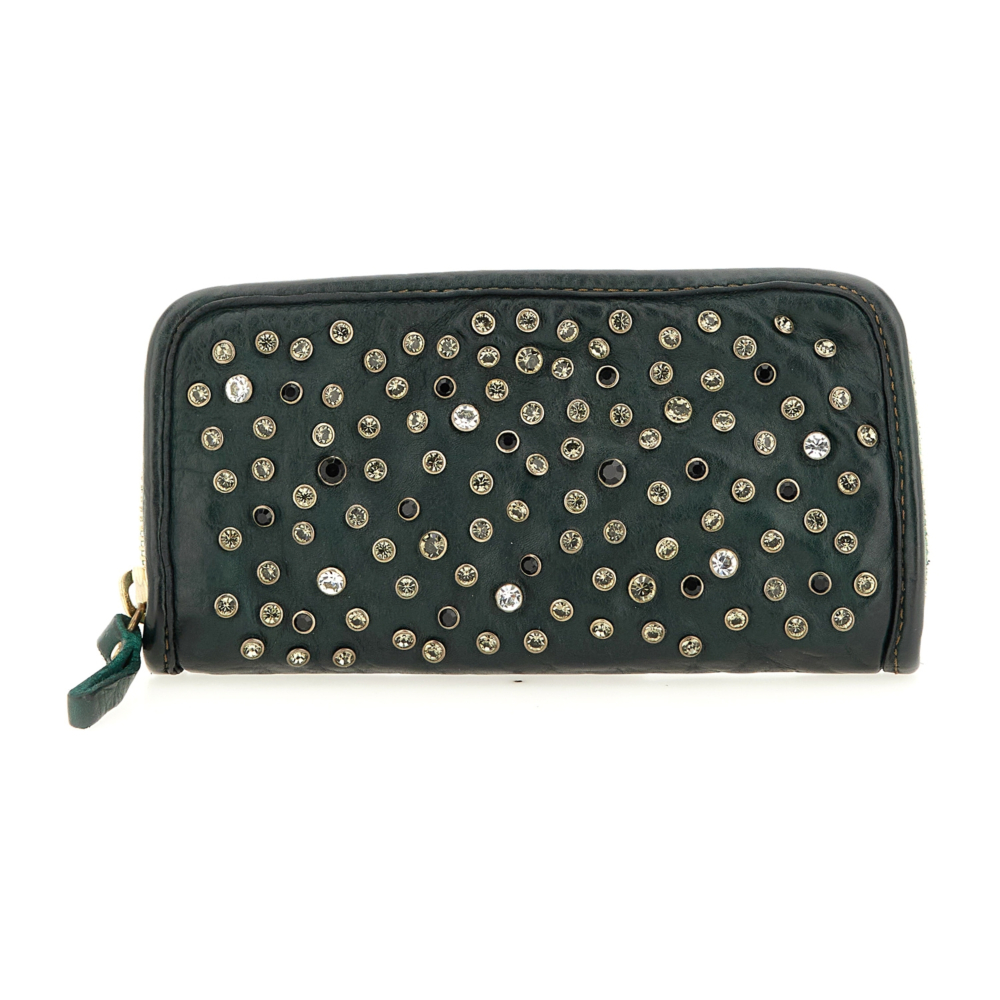 Wallet Iris Green | Campomaggi