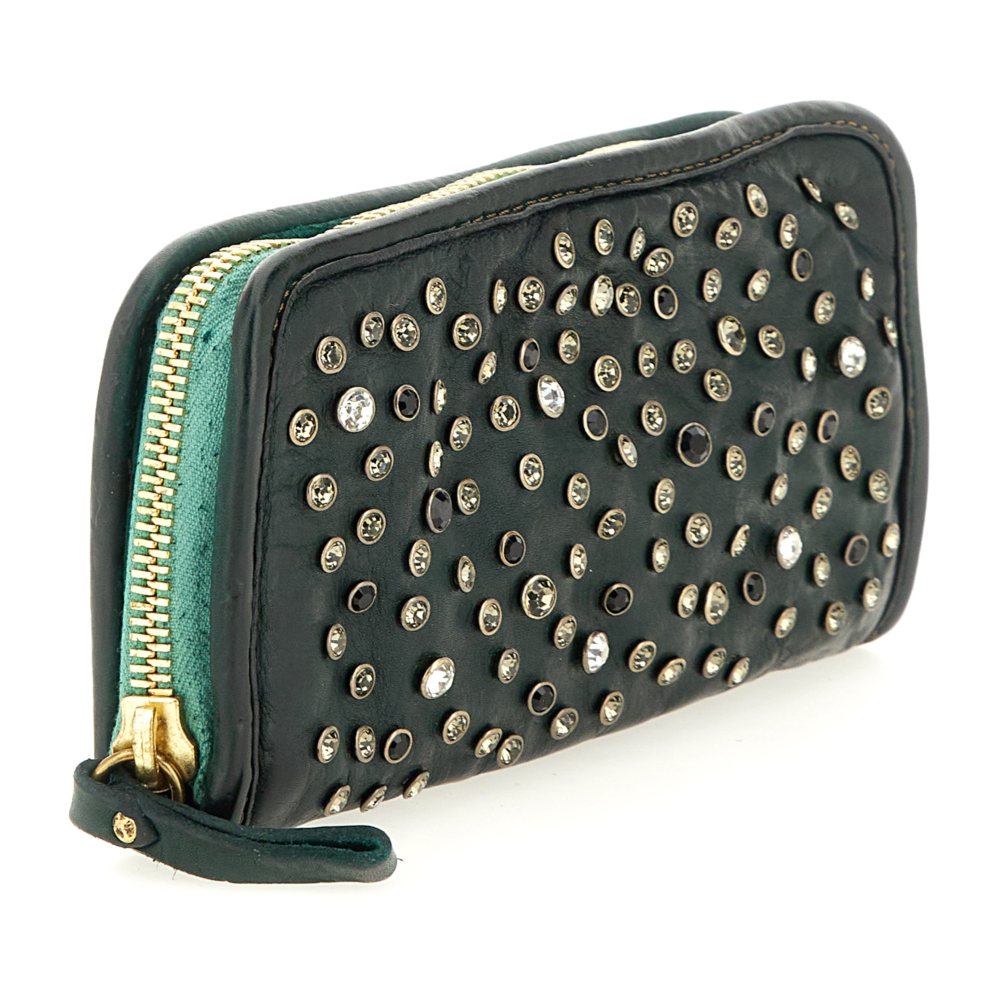 Wallet Iris Green | Campomaggi