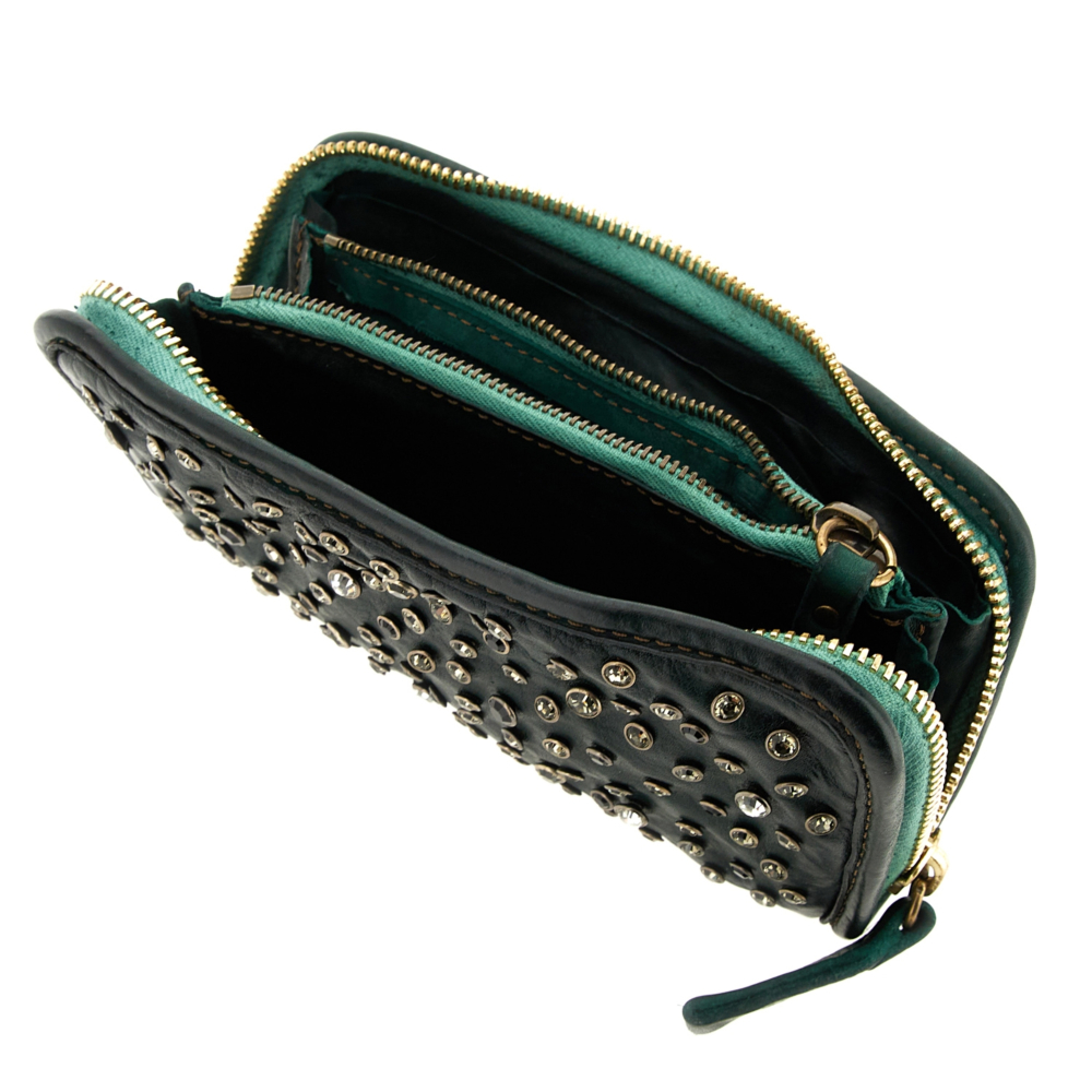 Wallet Iris Green | Campomaggi