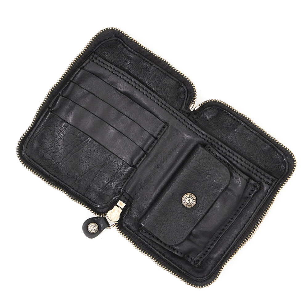 Wallet Camelia Black | Campomaggi