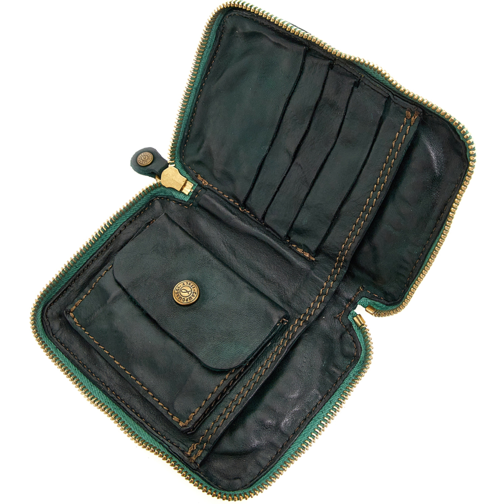Wallet Bella Di Notte Green | Campomaggi