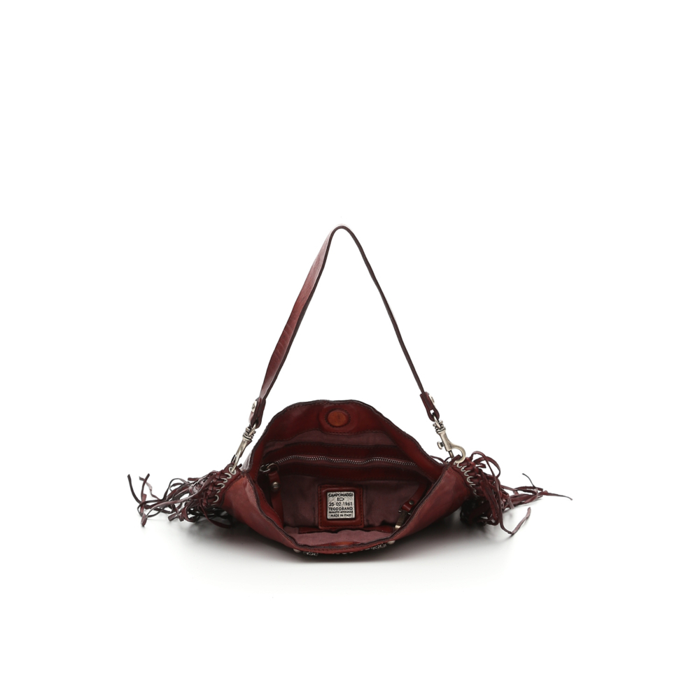 Shoulder Bag Camelia Red | Campomaggi
