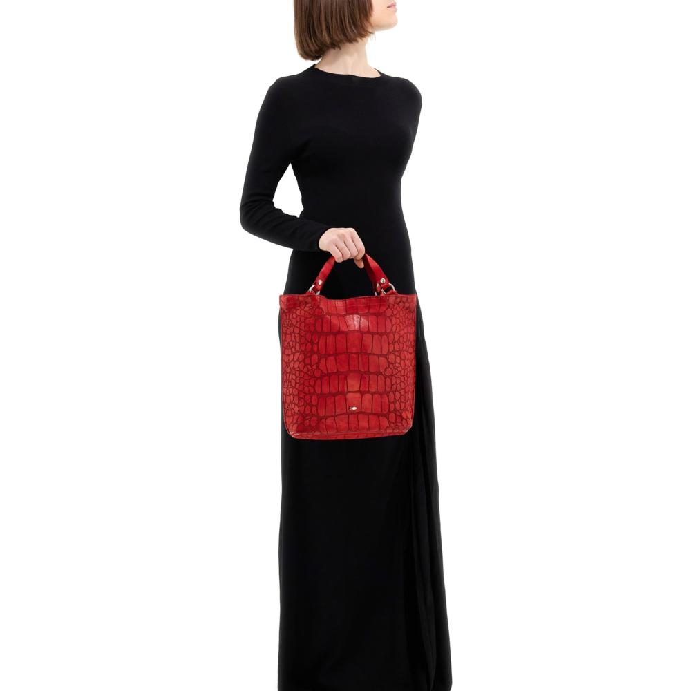 Borsa Shopping Centaurus Rosso | Campomaggi