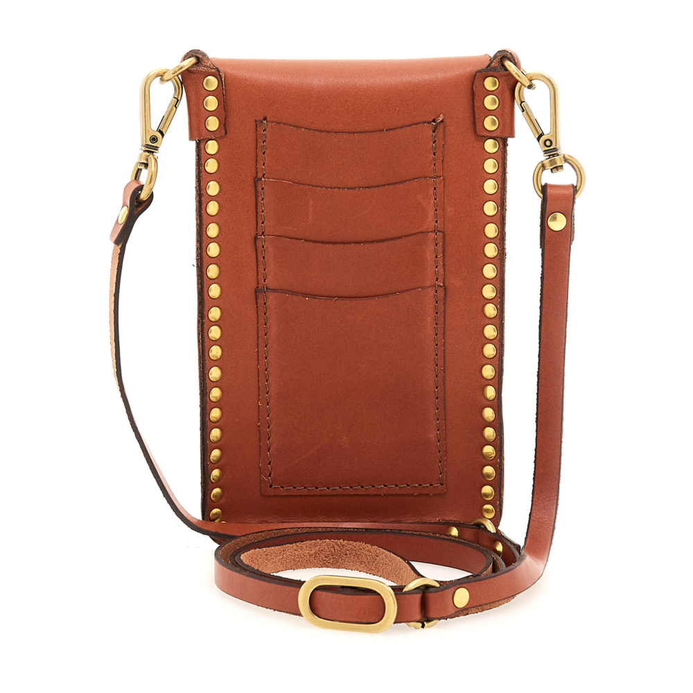 Smartphone Case Ematite Cognac | Campomaggi