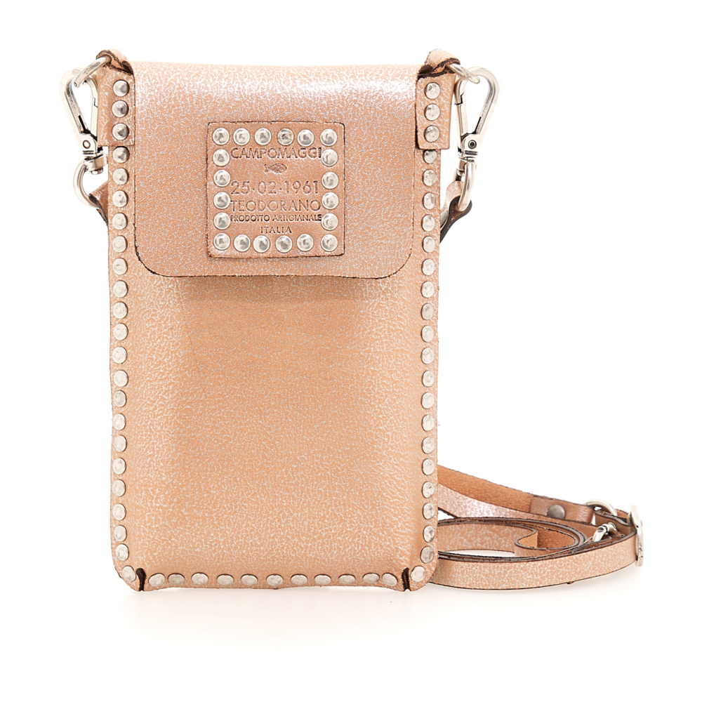 Smartphone Case Ematite Beige | Campomaggi