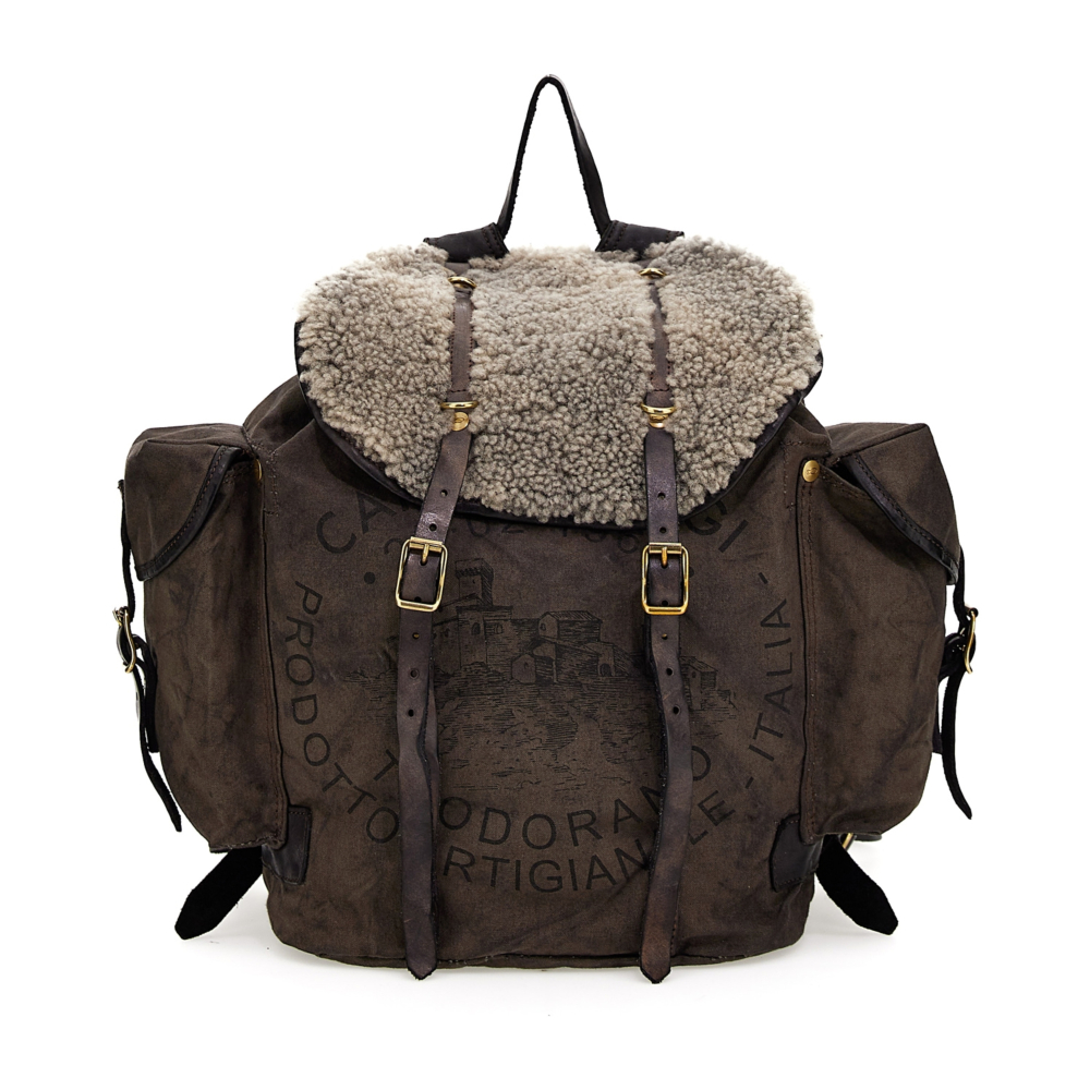 Backpack Liam Grey | Campomaggi