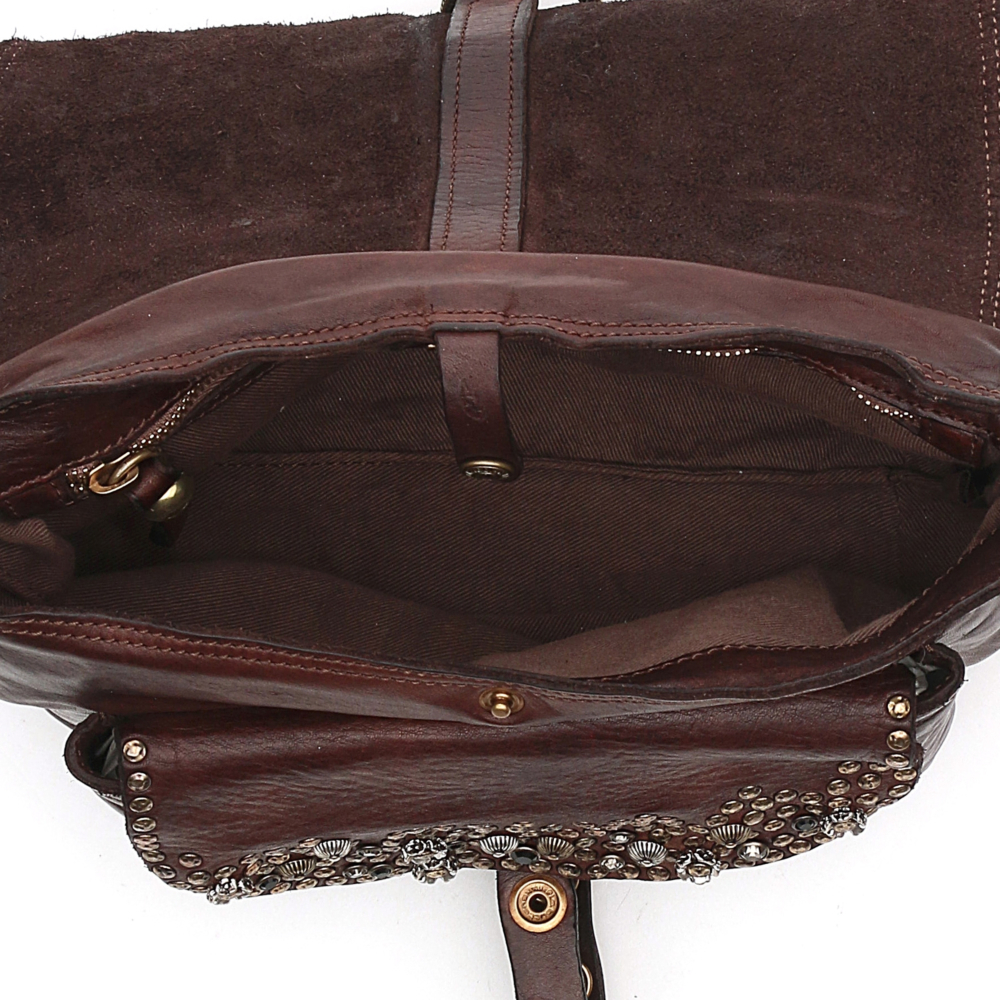 Crossbody Bag Flavia Brown | Campomaggi
