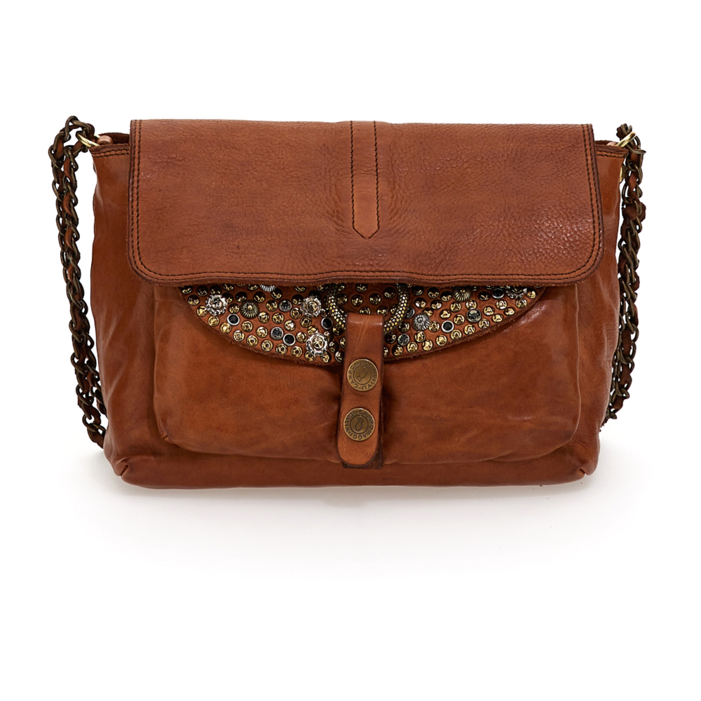 Crossbody Bag Flavia Cognac | Campomaggi