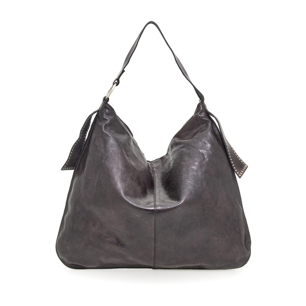 Shoulder Bag Iris Grey | Campomaggi