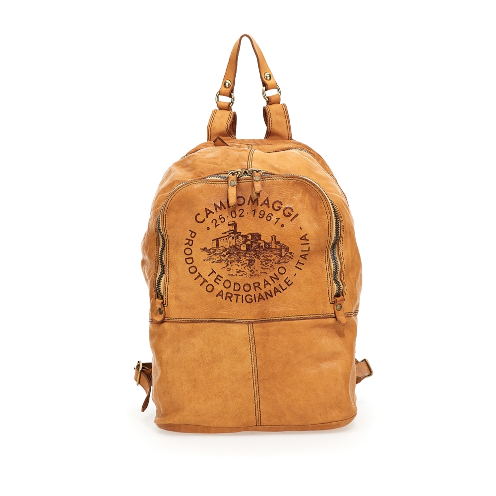 Backpack Johnny Beige | Campomaggi