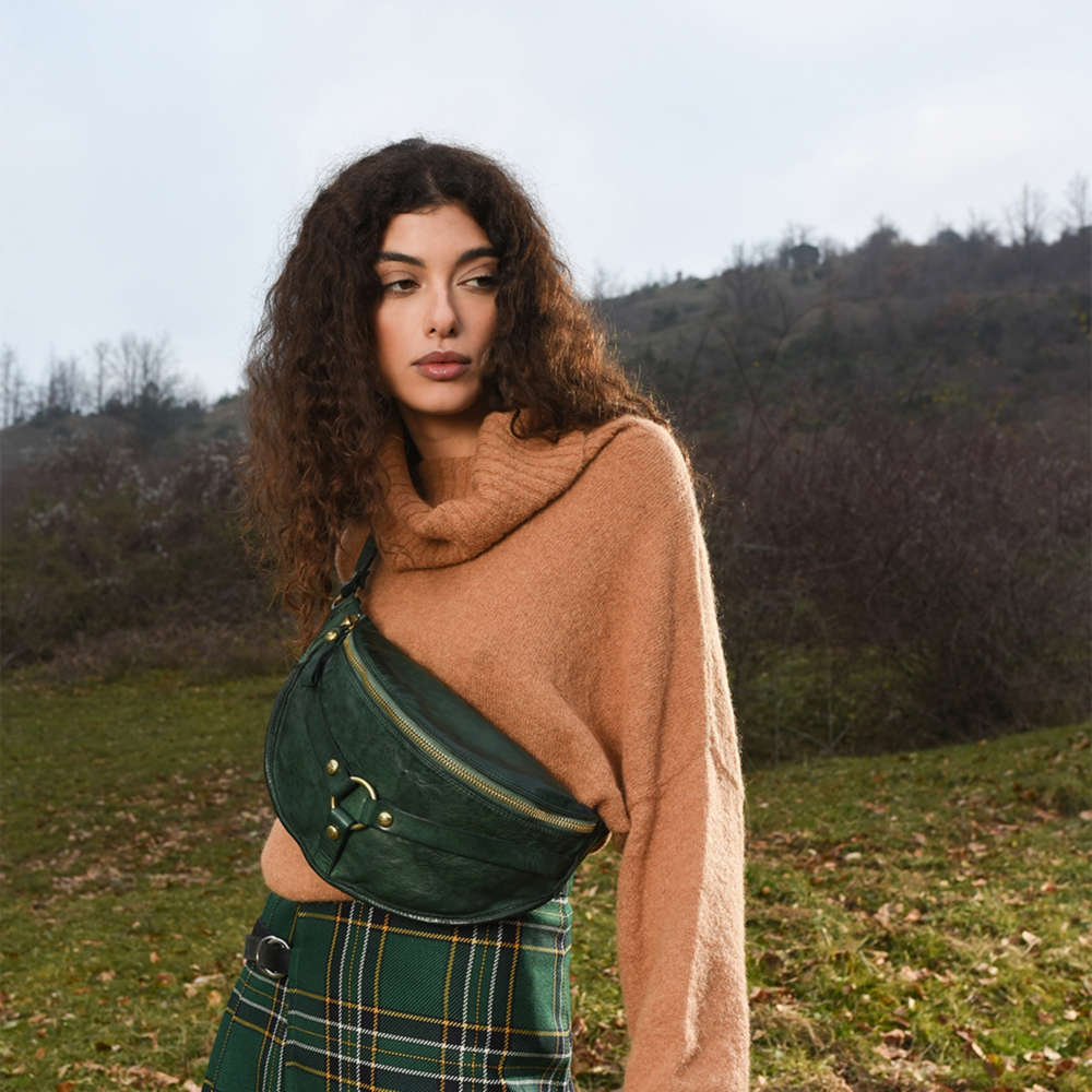 Marsupio Mamoré Verde | Campomaggi