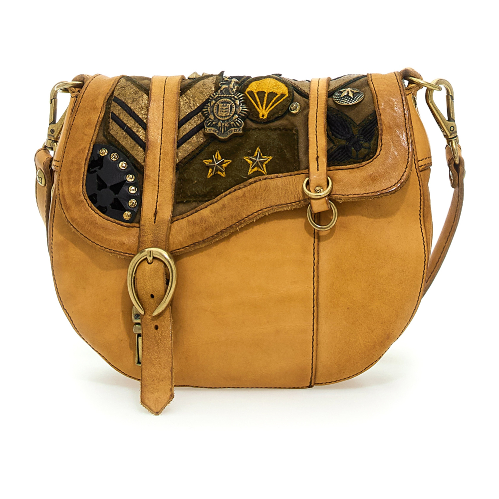 Crossbody Bag Arya Beige | Campomaggi