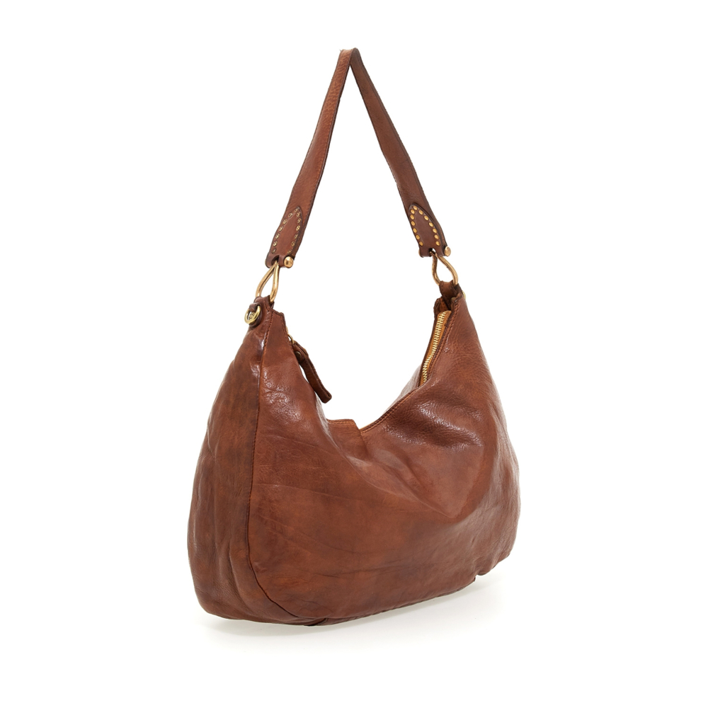 Shoulder Bag Grecale Cognac | Campomaggi