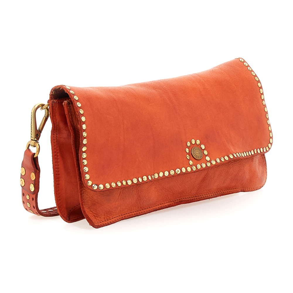 Clutch Bag Kura Orange | Campomaggi