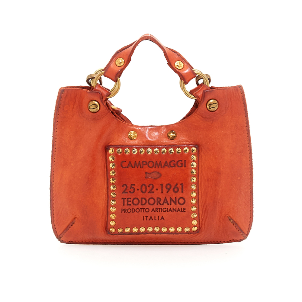 Crossbody Bag Hiddenite Orange | Campomaggi