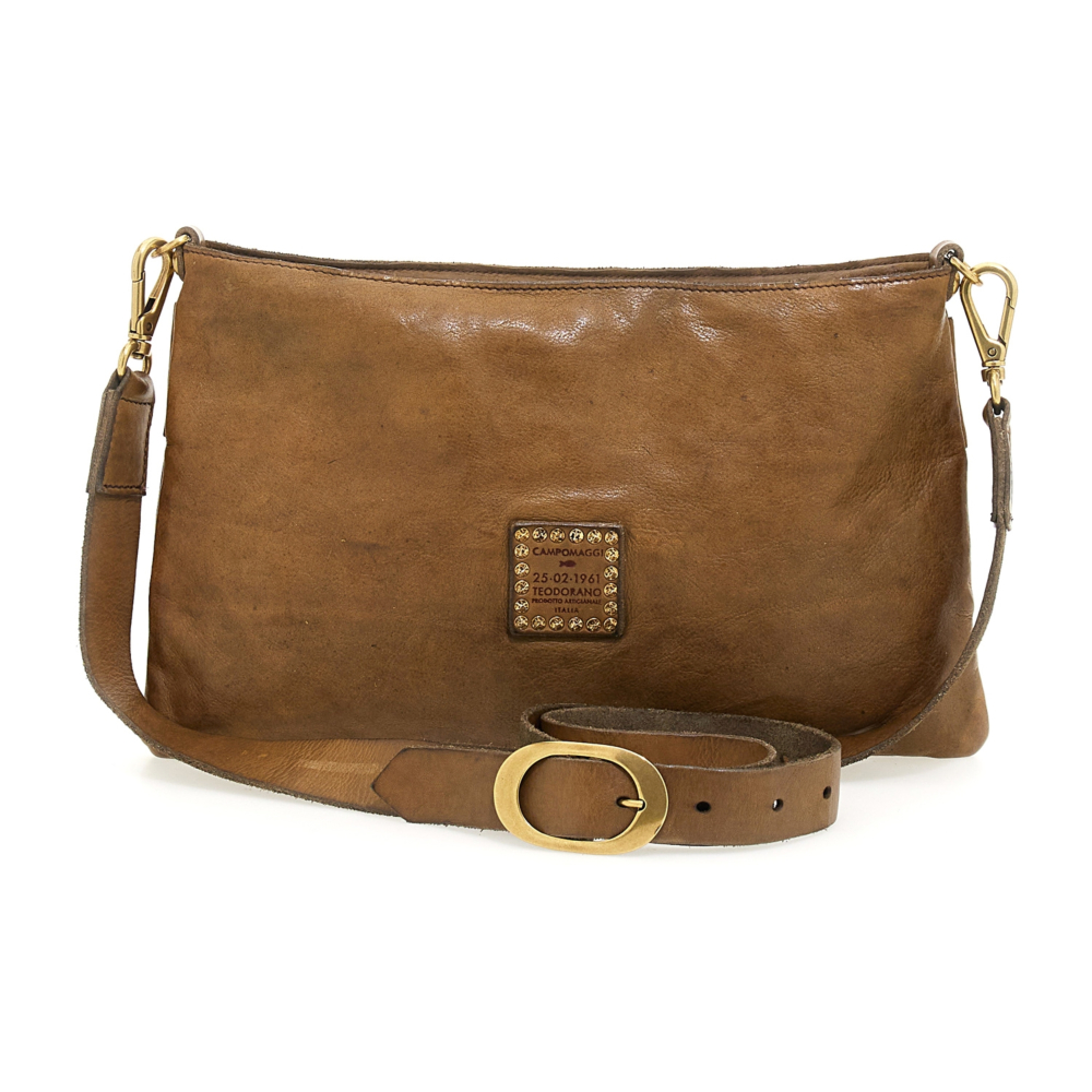 Clutch Bag Edera Green | Campomaggi