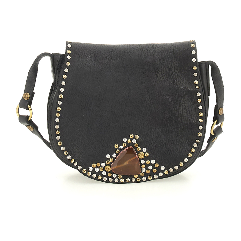 Crossbody Bag Petra Black | Campomaggi