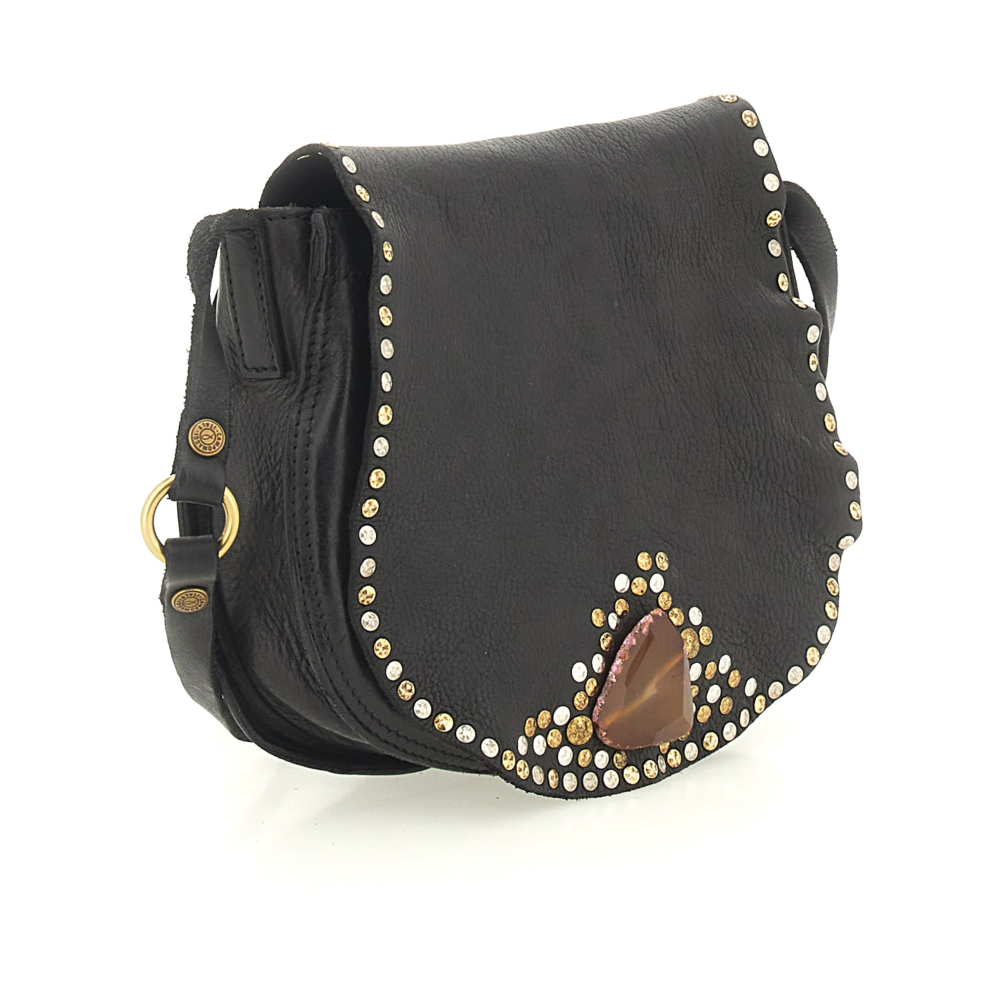 Crossbody Bag Petra Black | Campomaggi