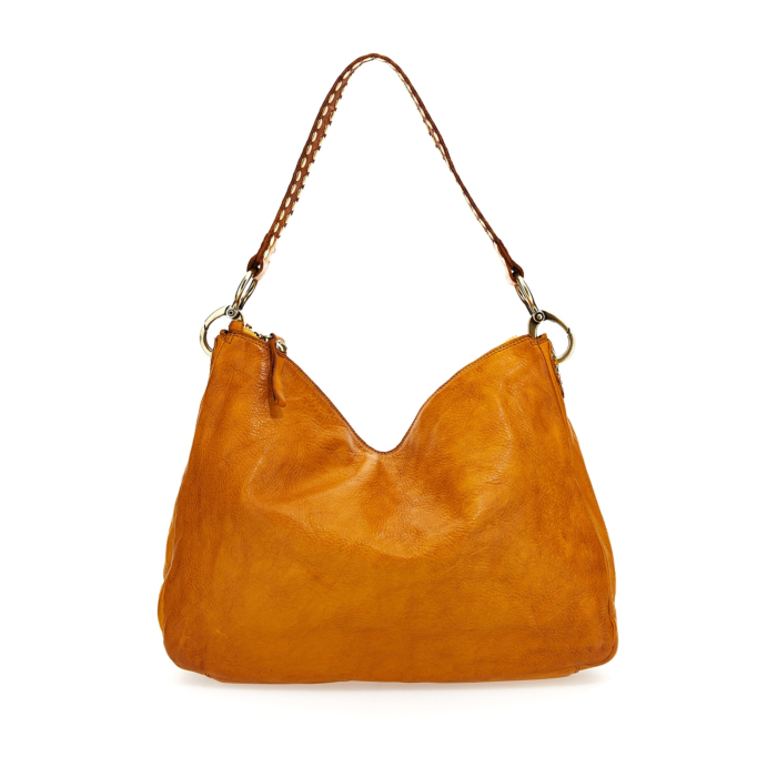 Shoulder Bag Alabama Yellow | Campomaggi