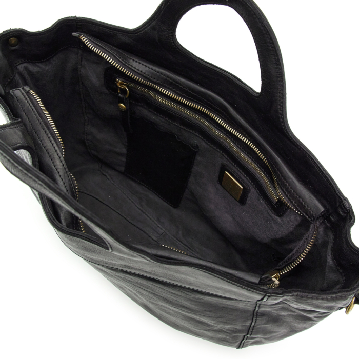 Shopping Bag/Shopper California Black | Campomaggi