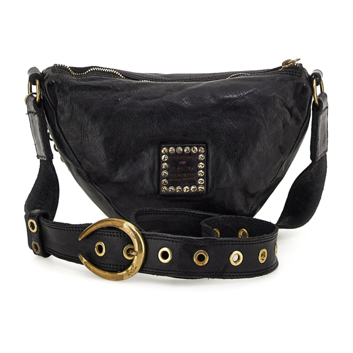 Borsa a Tracolla Libeccio Nero | Campomaggi