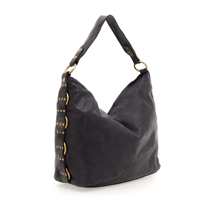 Shoulder Bag Demetra Grey | Campomaggi